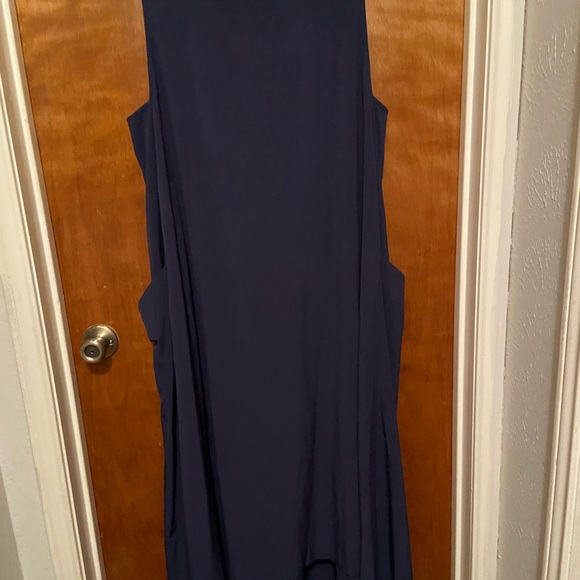 Soma | Dresses | Plus Size Soma Navy Blue Maxi Dress | Poshmark